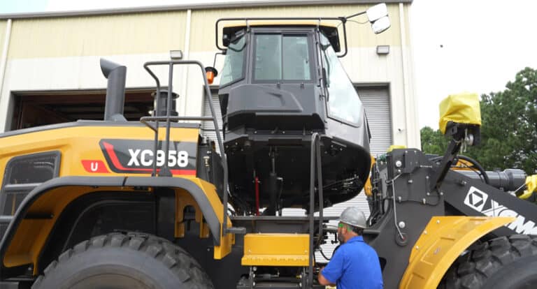 The ONLY Wheel Loader with a Tilting Cab - XCMGNA
